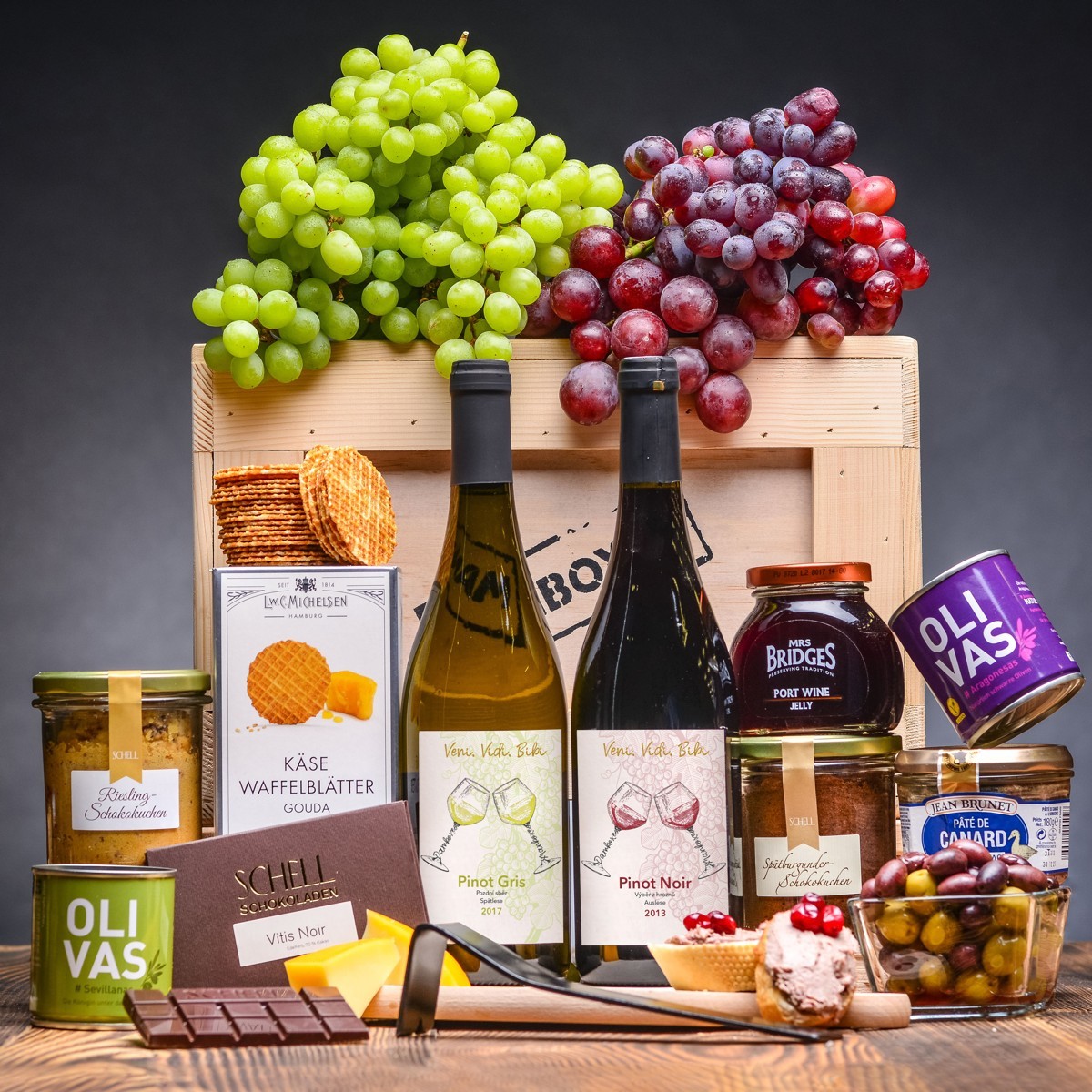 Bedna pro vinaře - Dárková bedna s páčidlem | Manboxeo.cz