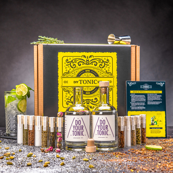 DIY Tonic - Set na výrobu vlastního toniku | Manboxeo.cz