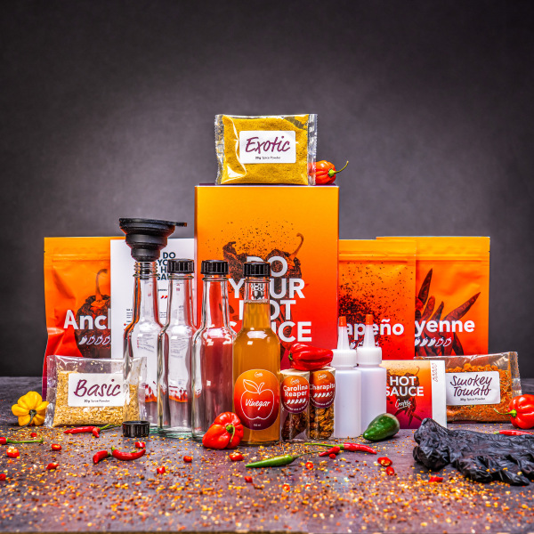 DIY Chilli - Set na výrobu vlastní chili omáčky | Manboxeo.cz