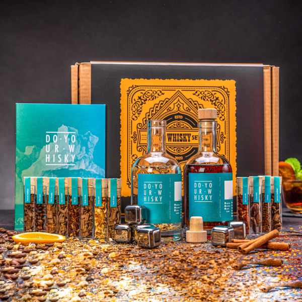 DIY Whisky - Set na výrobu vlastní whisky | Manboxeo.cz